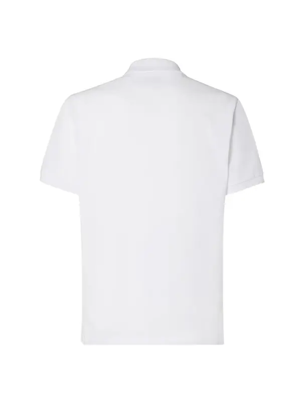 Fendi Polo Shirt With Logo - White