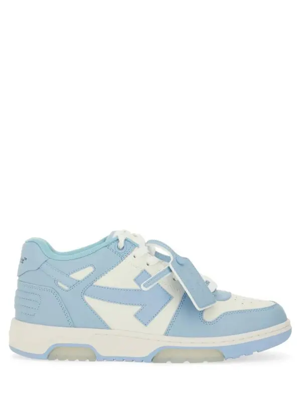 Off-White Out Of Office" Calfskin Leather Sneakers