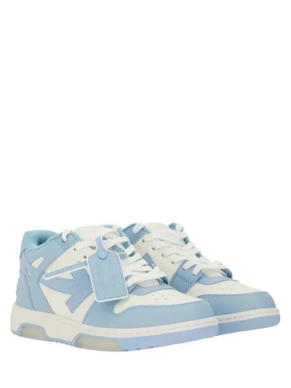 Off-White Out Of Office" Calfskin Leather Sneakers