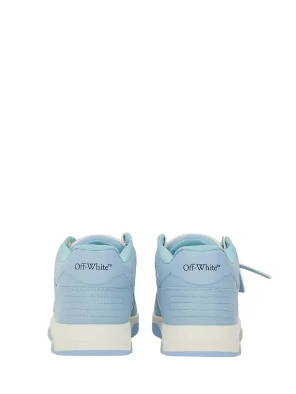 Off-White Out Of Office" Calfskin Leather Sneakers