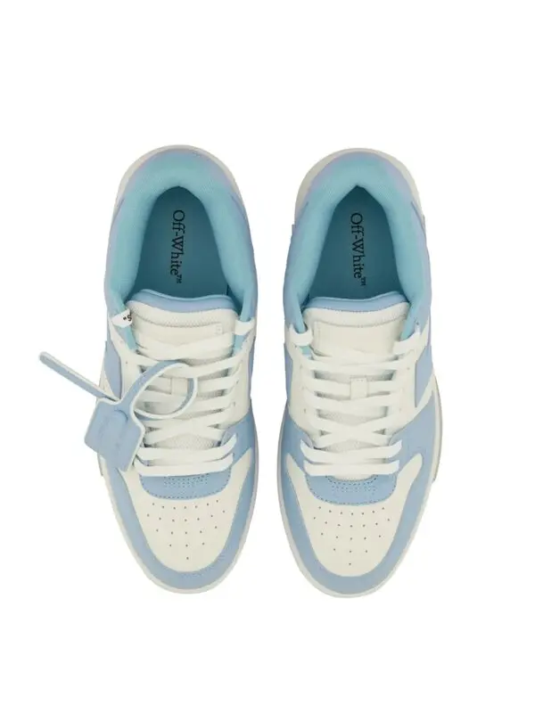 Off-White Out Of Office" Calfskin Leather Sneakers