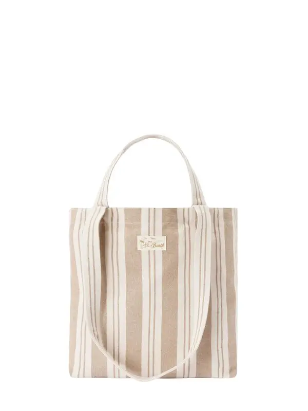 MC2 SAINT BARTH Essential Beach Cotton Bag