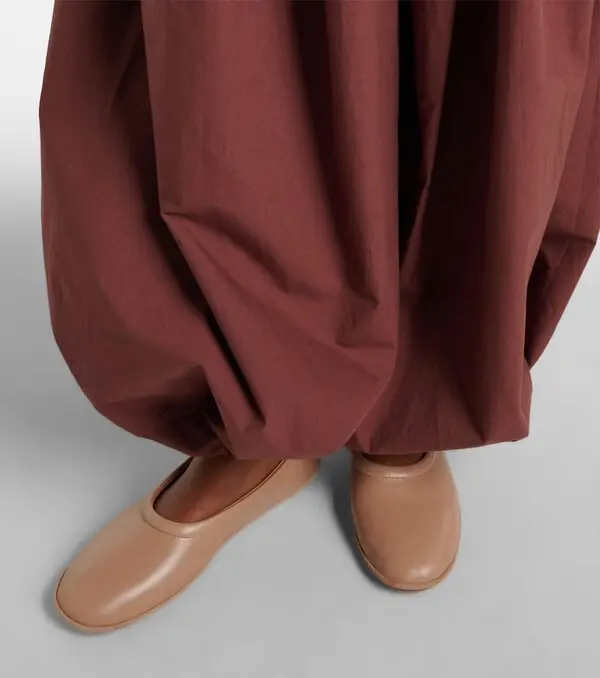 TOD'S Leather Ballet Flats - Pink