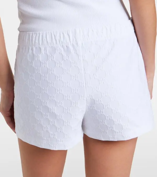 Gucci Gg Jersey Jacquard Shorts