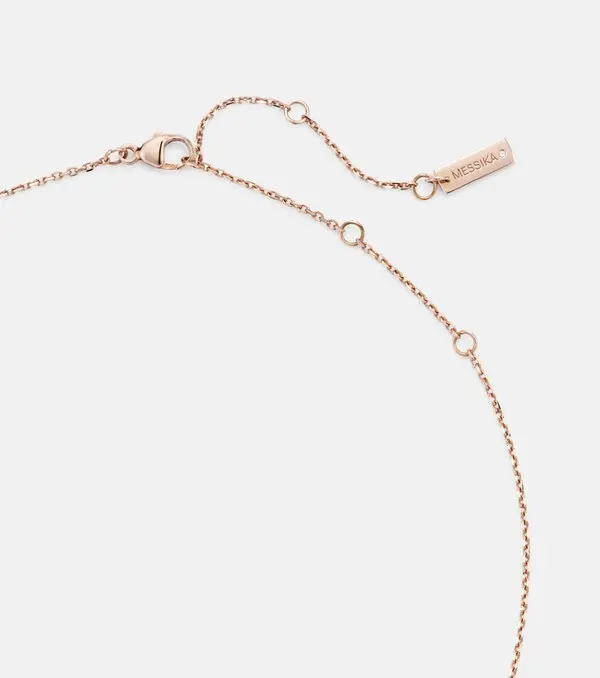 Messika Baby Move 18kt Rose Gold And Diamond Necklace