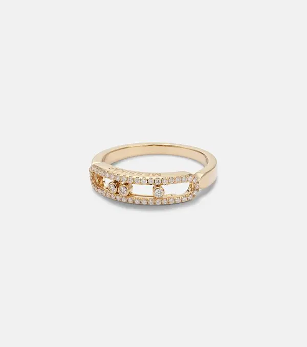 Messika 18kt Yellow Diamond Ring - Gold