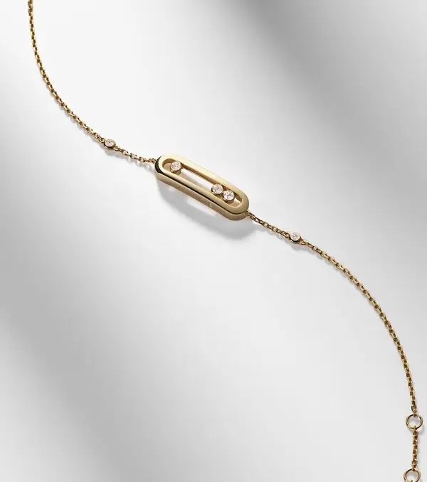 Messika Baby Move 18kt Yellow Diamond Bracelet