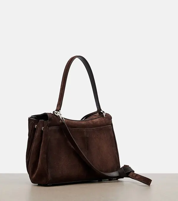 Balenciaga Rodeo Small Suede Shoulder Bag