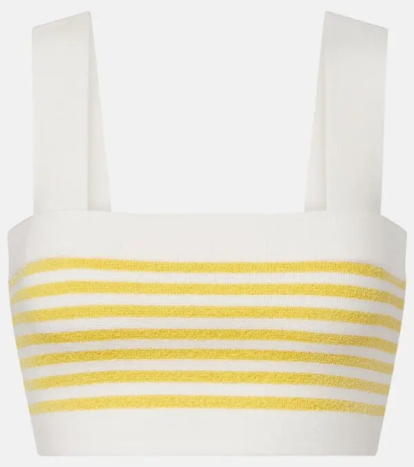 Posse Ari Striped Crop Top