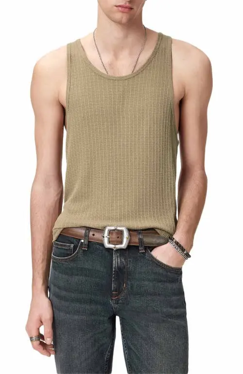 John Varvatos Marcy Rib Tank - Twig
