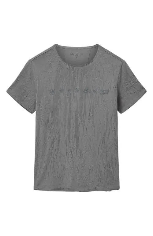 John Varvatos Raw Edge Graphic T-shirt