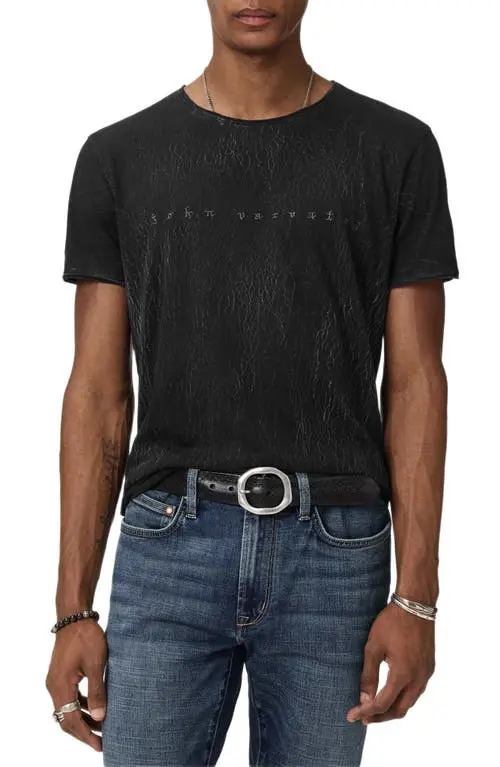 John Varvatos Raw Edge Graphic T-shirt