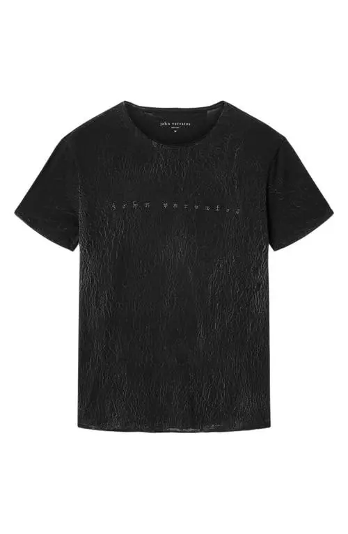 John Varvatos Raw Edge Graphic T-shirt