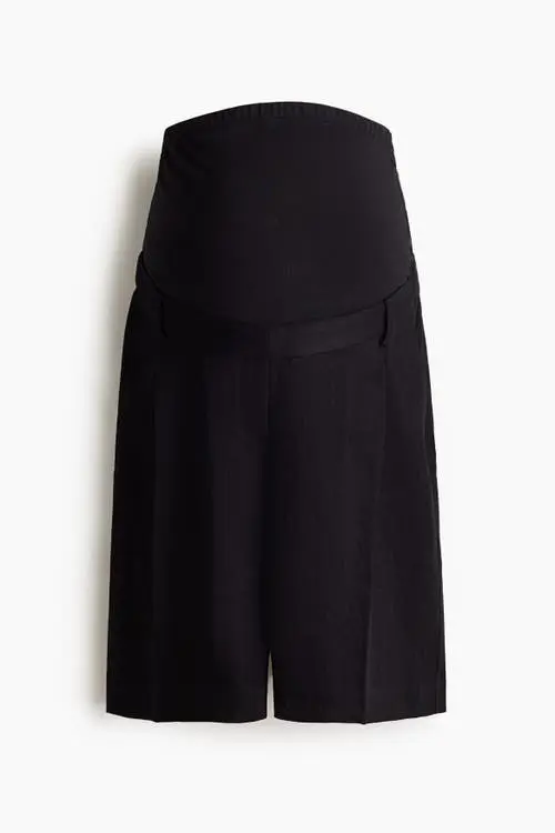 H&m Mama Bermuda Shorts - Black