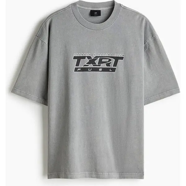 H&m Loose Fit Washed T-shirt