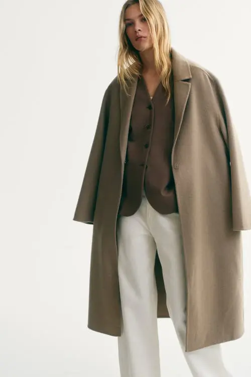 H&m Jersey Blazer - Brown