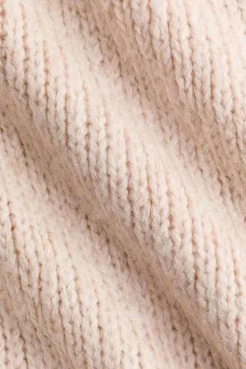 H&M Oversized Wool-blend Jumper - Light Beige