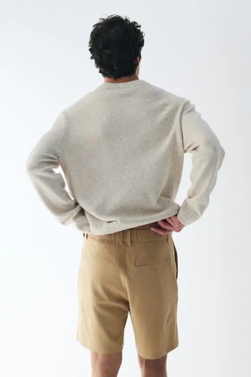 H&m Four-way Stretch Chino Shorts - Beige