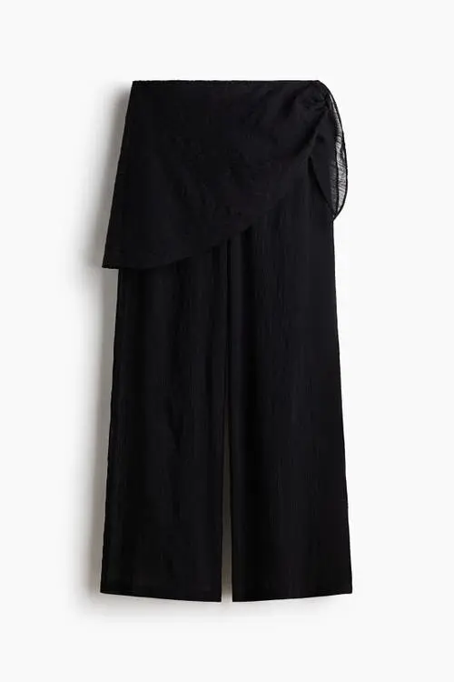H&m Scarf-detail Beach Trousers