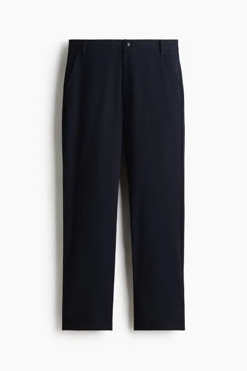 H&m Four-way Stretch Chinos - Navy Blue