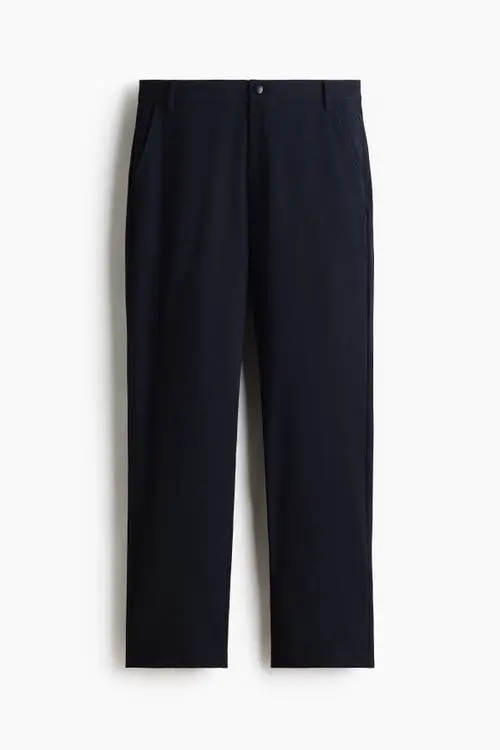 H&M Four-way Stretch Chinos - Navy Blue