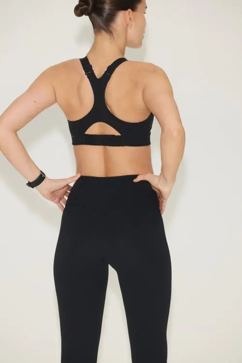 H&m Shapemove™ High-waisted Running Leggings - Black