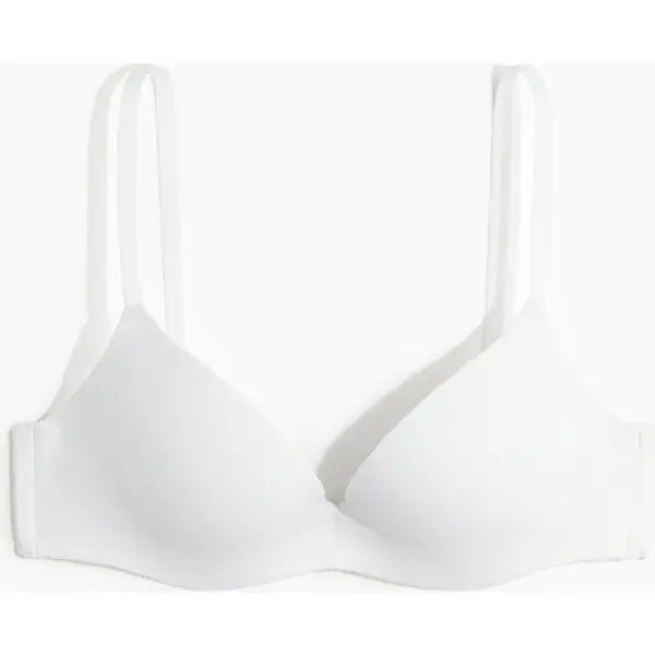 H&m Microfibre Super Push-up Bra - White