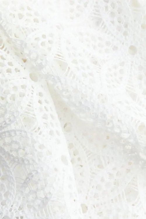 H&m Floral Lace Halterneck Maxi Dress