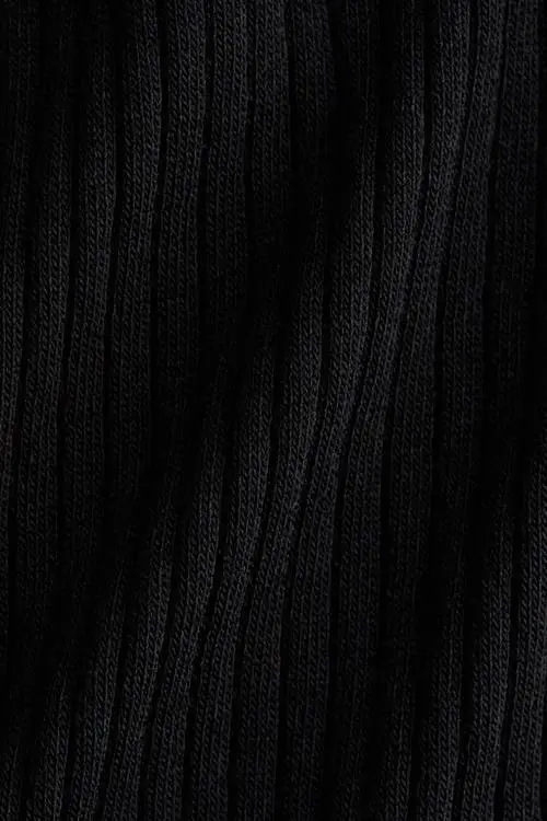 H&m Lace-trimmed Rib-knit Midi Dress