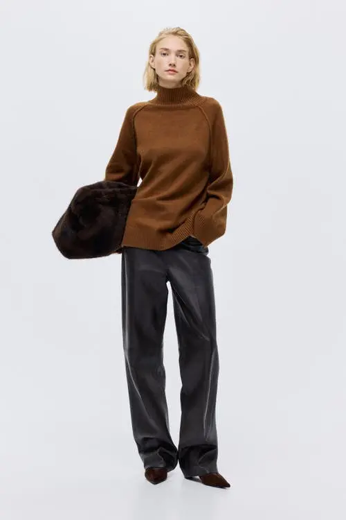 H&m Oversized Turtleneck Jumper