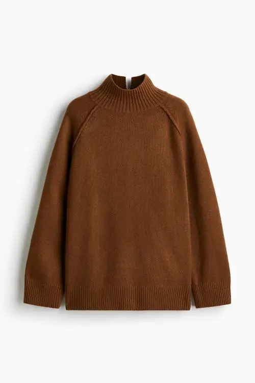 H&m Oversized Turtleneck Jumper