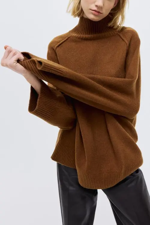 H&m Oversized Turtleneck Jumper
