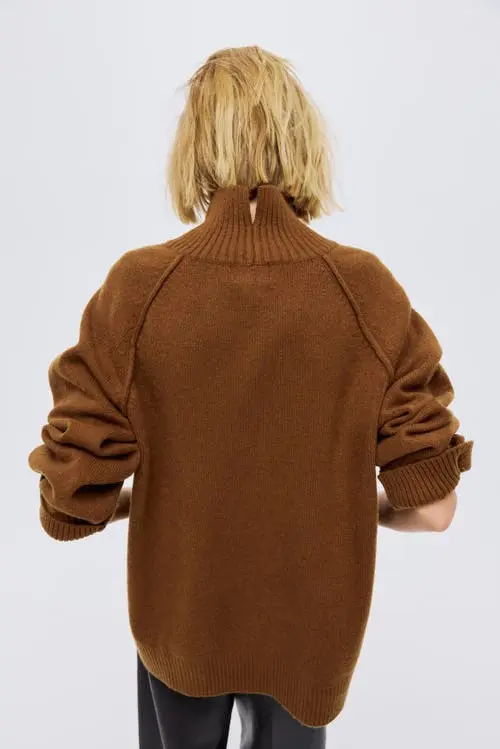 H&m Oversized Turtleneck Jumper
