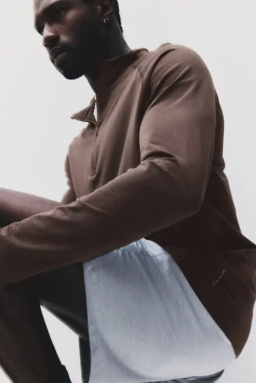 H&m Muscle Fit Zip Top Sports Top