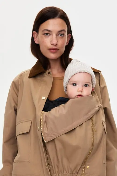 H&m Mama Before & After Babywearing Twill Jacket