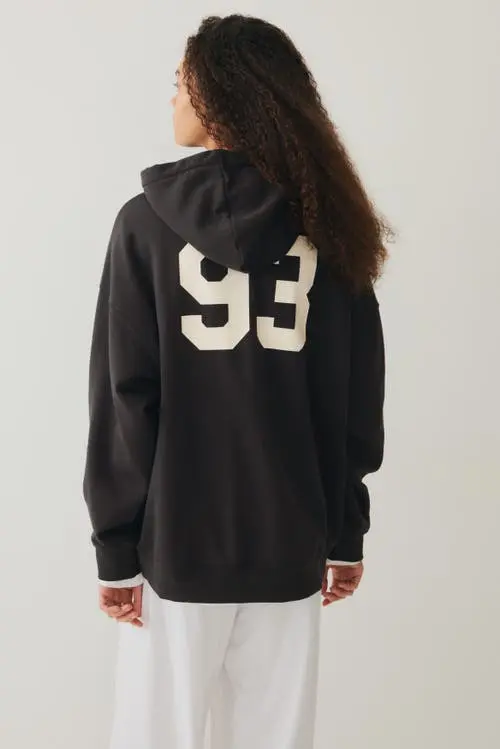 H&m Oversized Hoodie With Kangaroo Pocket And Drawstring Hood