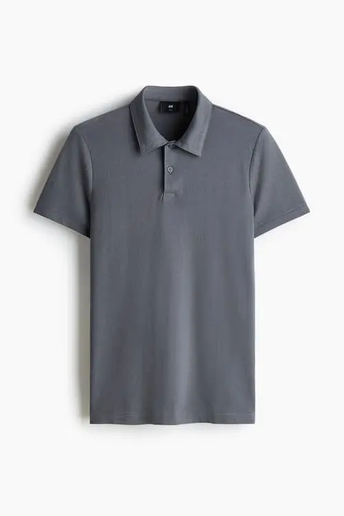 H&M Coolmax® Slim Fit Polo Shirt