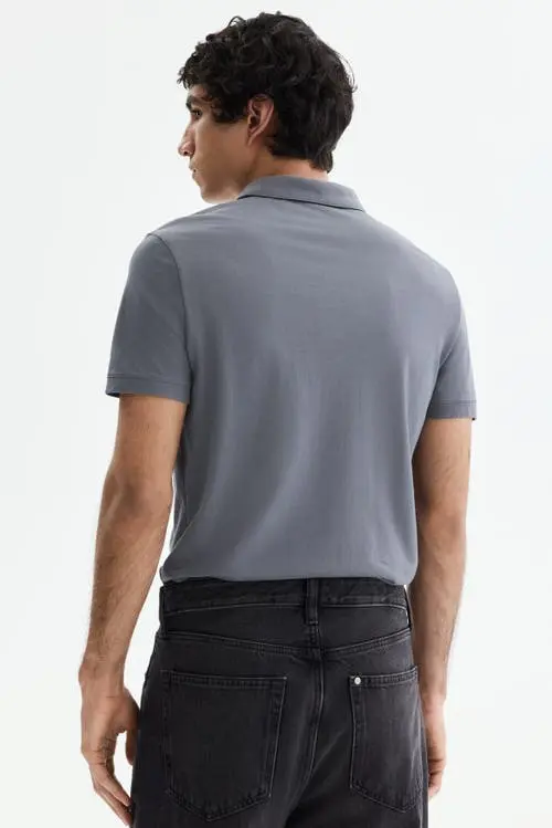 H&M Coolmax® Slim Fit Polo Shirt