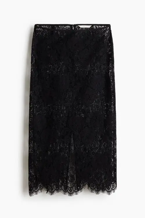 H&m Lace Pencil Skirt