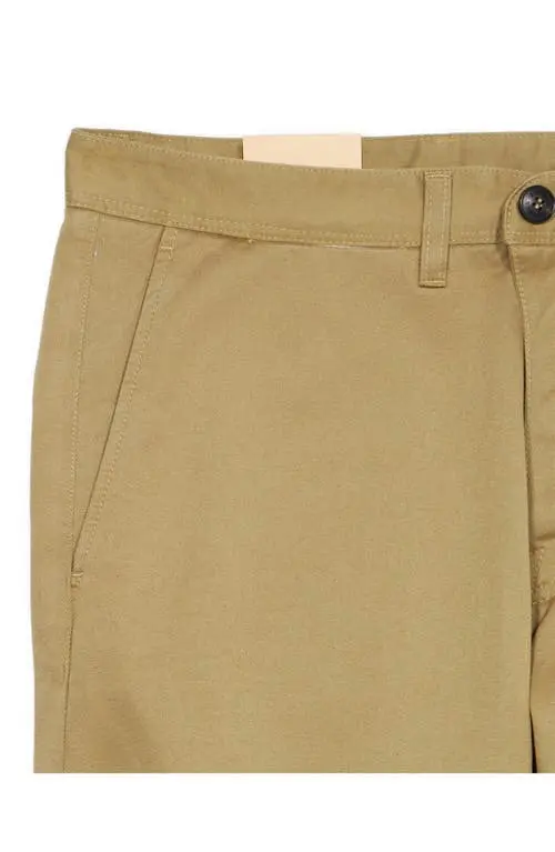 FORTELA Reno Cotton Canvas Chino Trousers - Natural