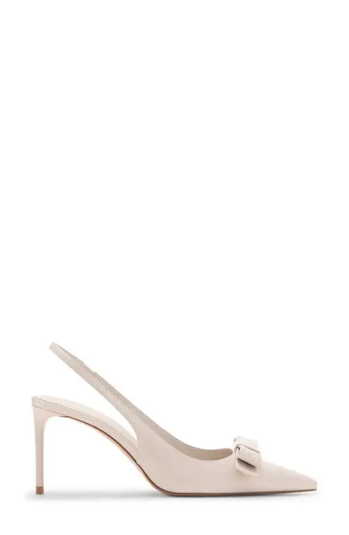 Mango Bow Pointed Toe Slingback Pumps