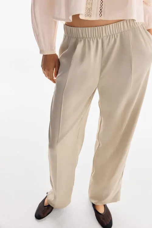 H&m Pull-on Trousers With Straight Legs