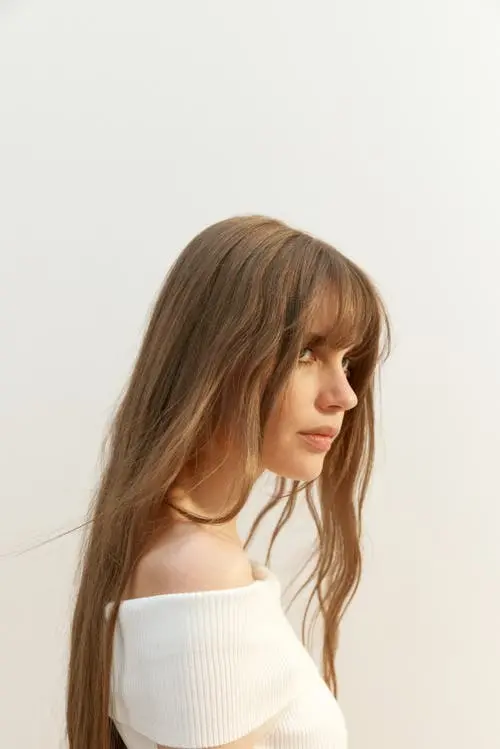 H&M Ribbed Off-the-shoulder Midi Dress - White