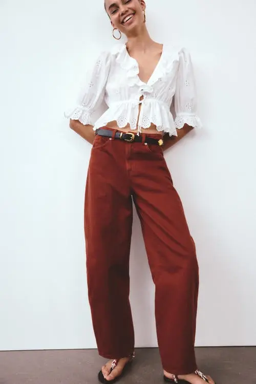 H&m Baggy High Waist Jeans