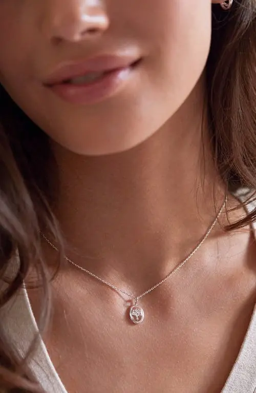 Estée Lauder Plated Tree Of Life Pendant Necklace