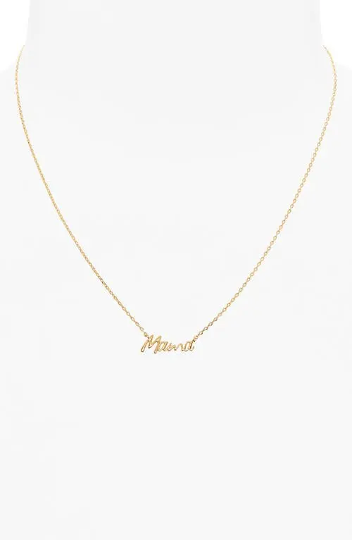 Estée Lauder Mama Pendant Necklace