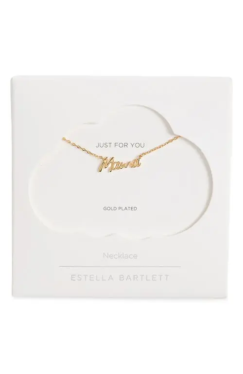 Estée Lauder Mama Pendant Necklace