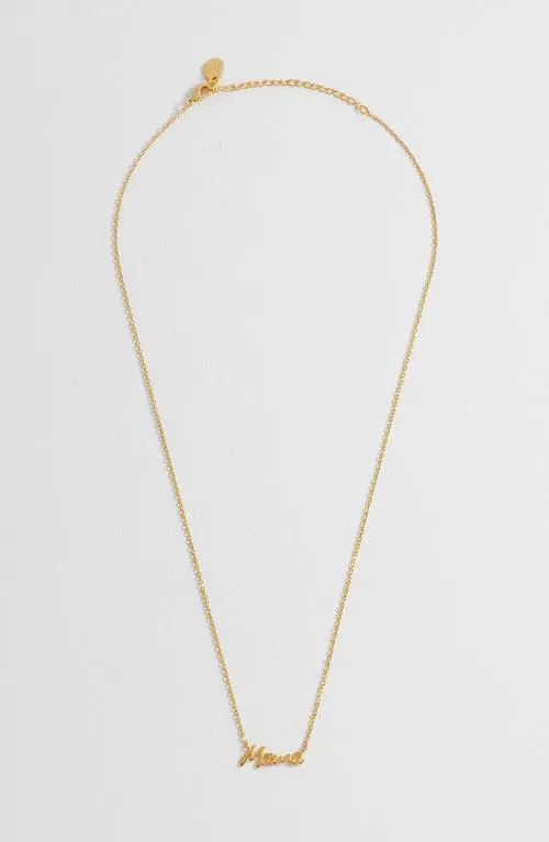Estée Lauder Mama Pendant Necklace