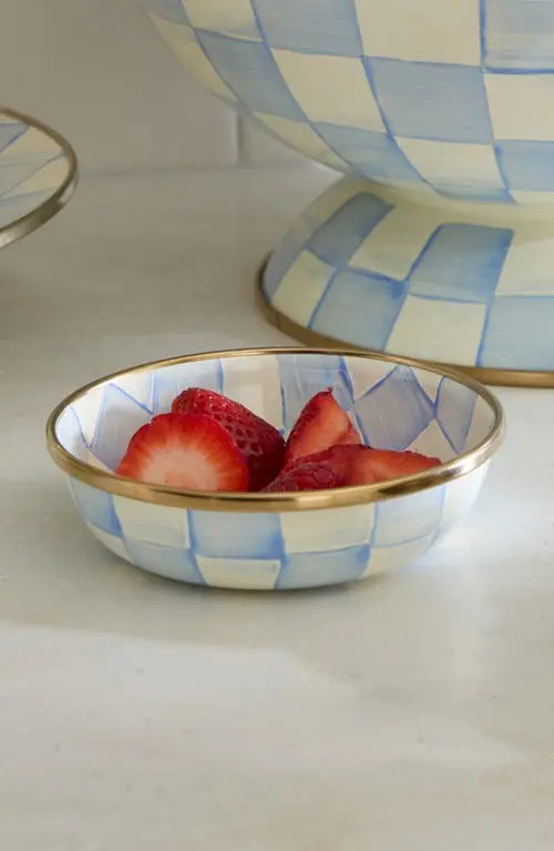 MACKENZIE-CHILDS Enameled Steel Relish Dish