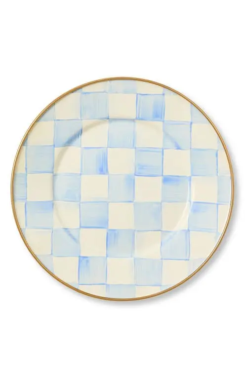 MACKENZIE-CHILDS Salad/dessert Plate - Sky Check